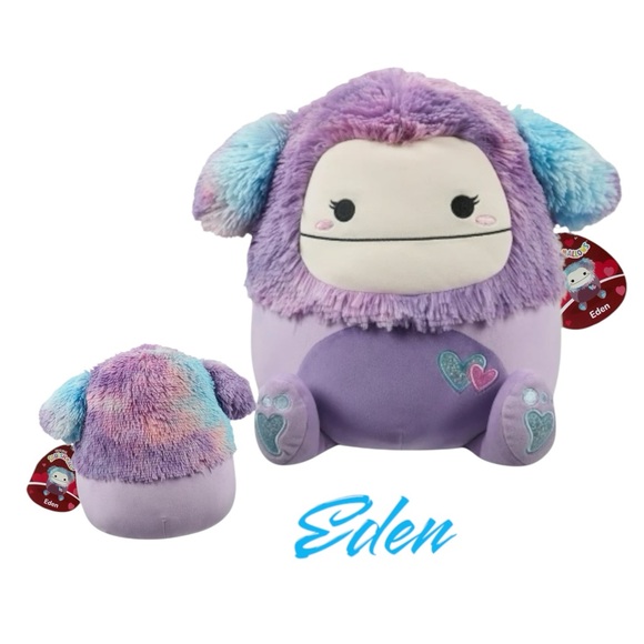 Disney | Toys | Eden The Yeti 8 Squishmallows | Poshmark